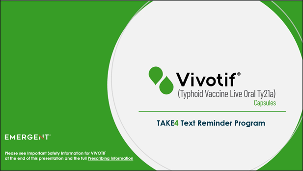 Typhoid Fever Vaccine